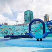 Boardwalk Underneath Island Eastern Corridor