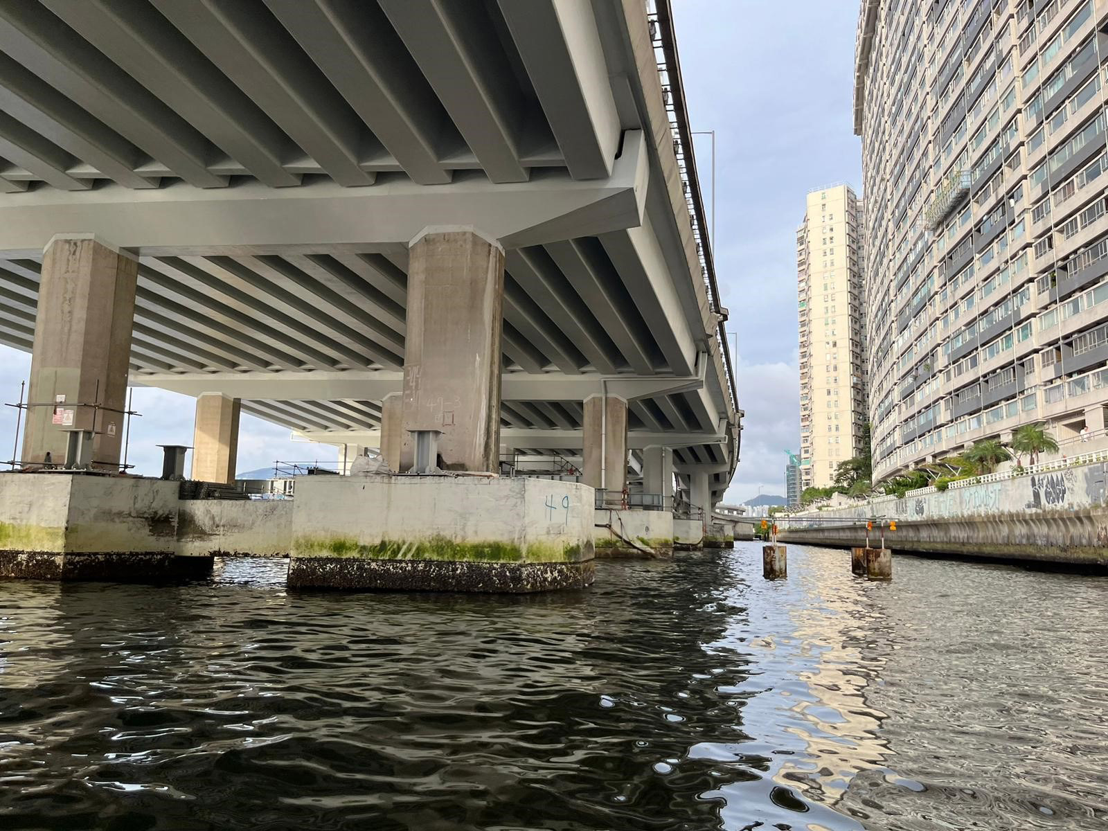 Boardwalk Underneath Island Eastern Corridor