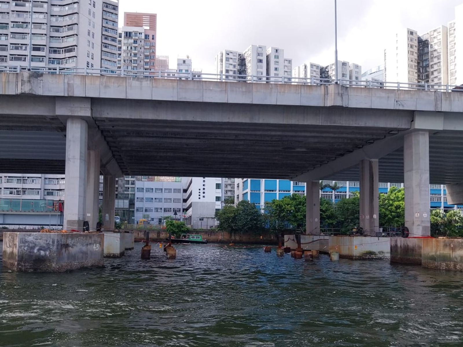 Boardwalk Underneath Island Eastern Corridor