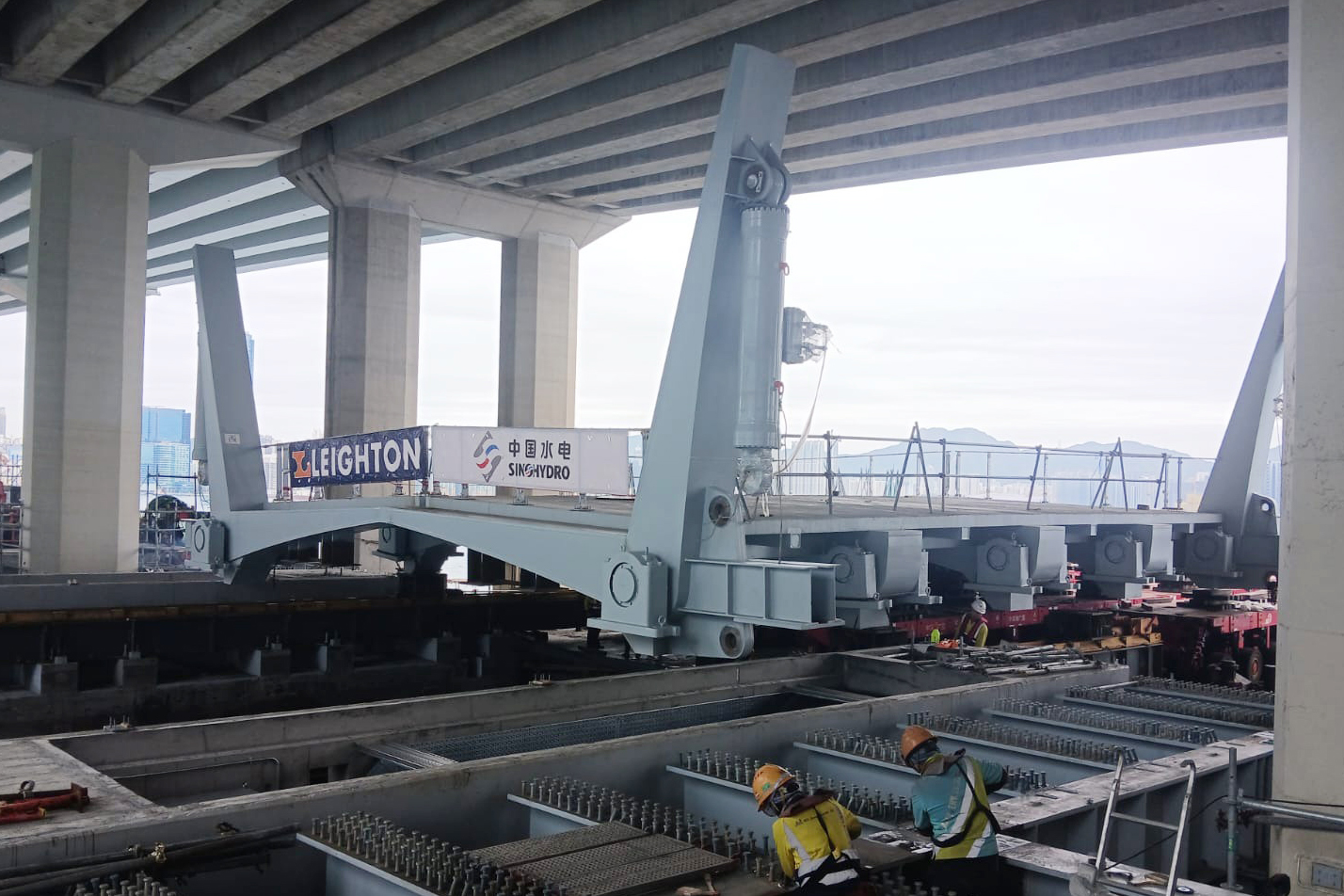 Boardwalk Underneath Island Eastern Corridor