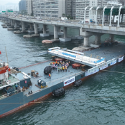 Boardwalk Underneath Island Eastern Corridor
