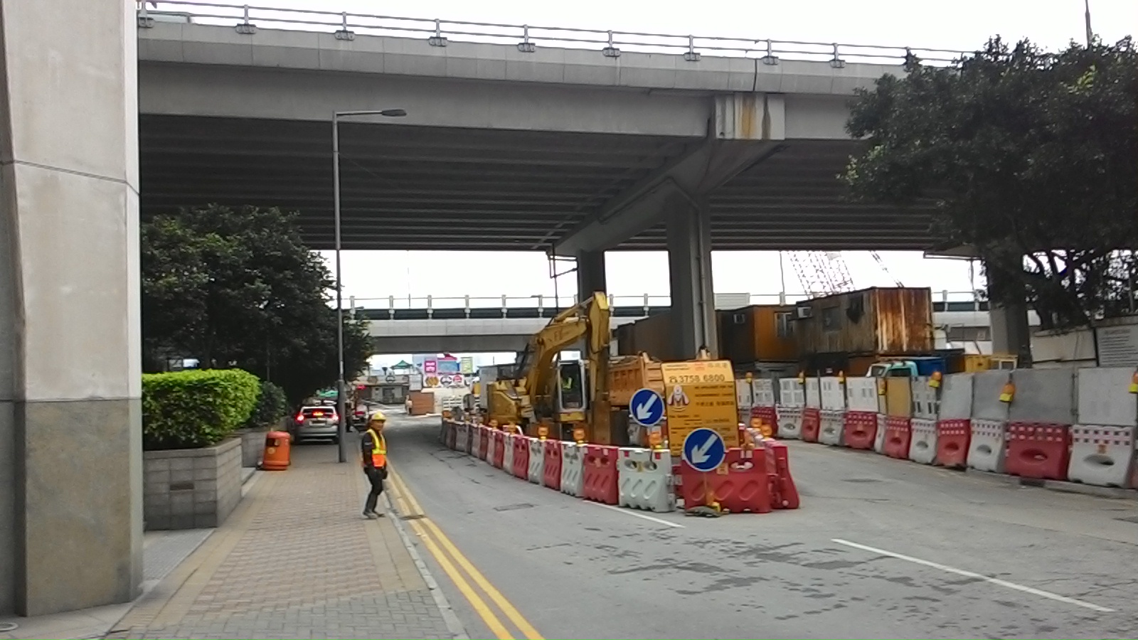 Boardwalk Underneath Island Eastern Corridor